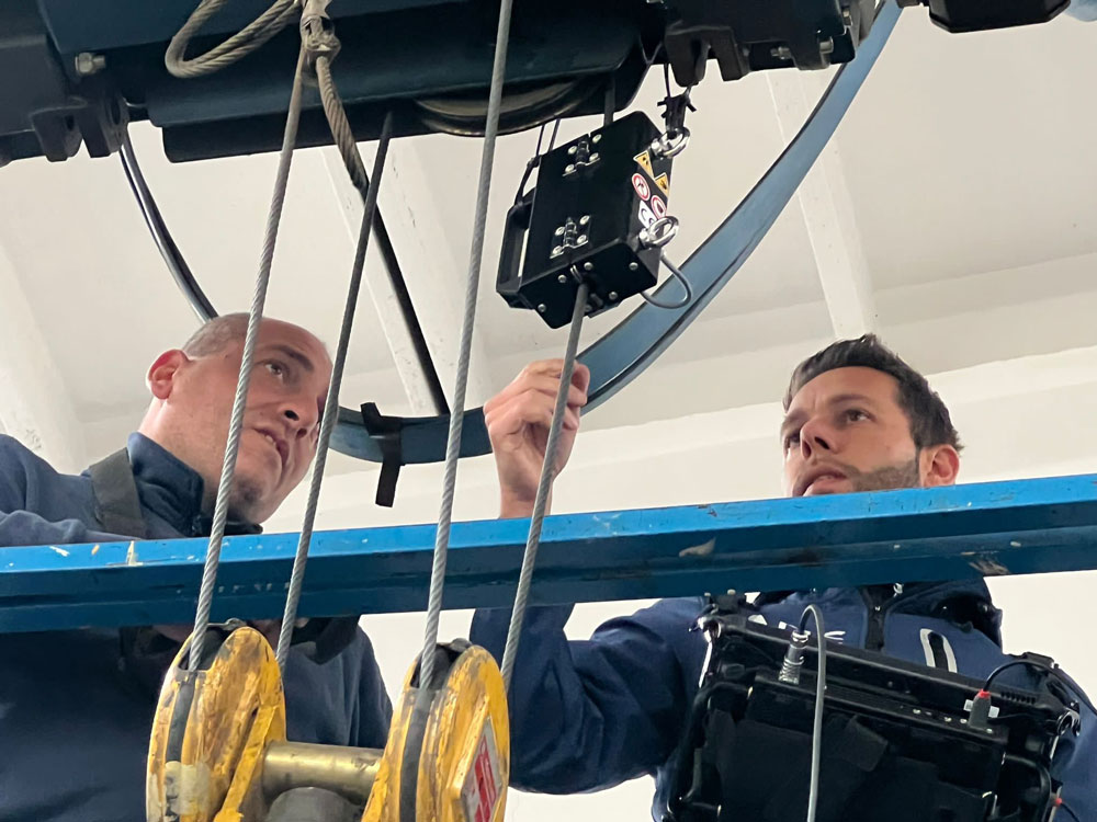 Paracchi | Verifica Funi Metalliche Carroponti